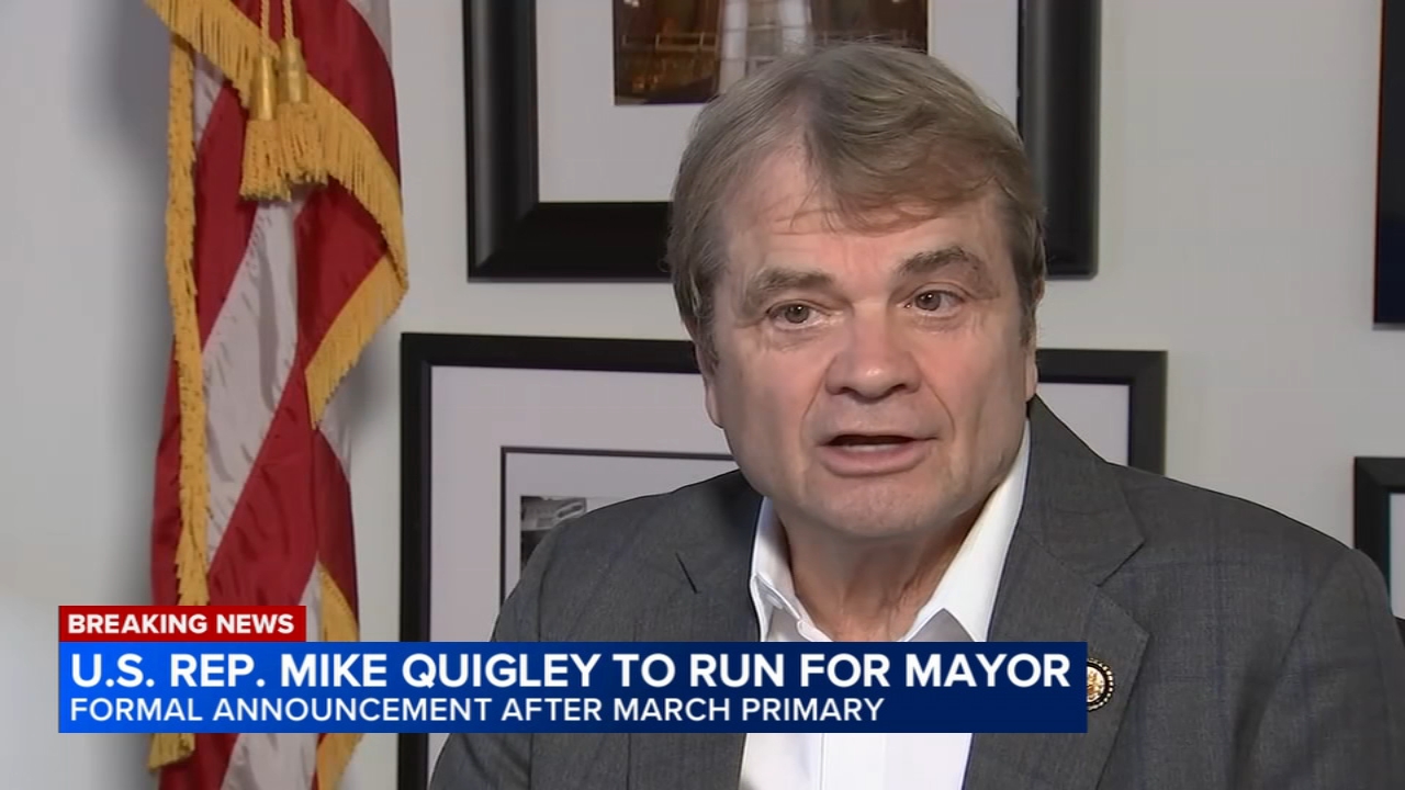 Congressman Mike Quigley says he will run for Chicago mayor during ...