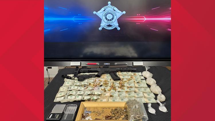 Search warrant leads to arrest of Kountze man on weapons, drug charges