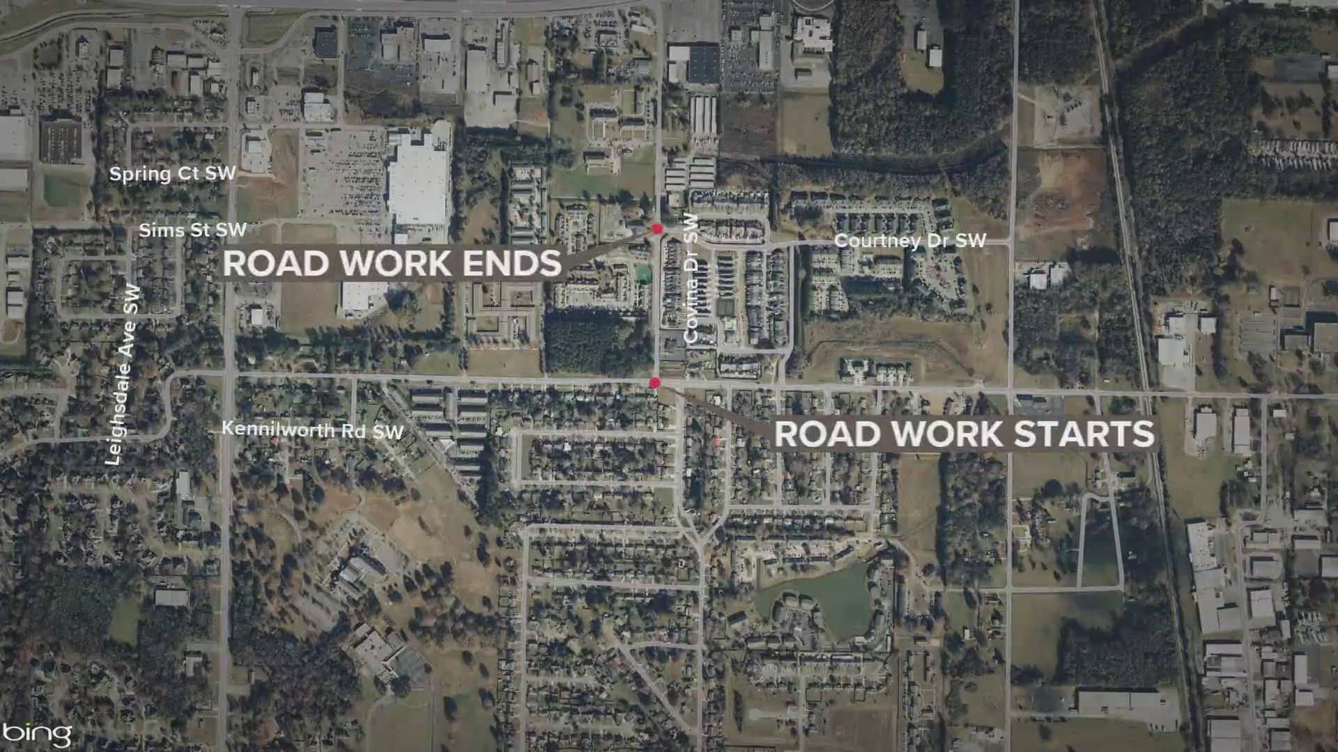 Decatur road closure alert: Sandlin Road closed for water system ...