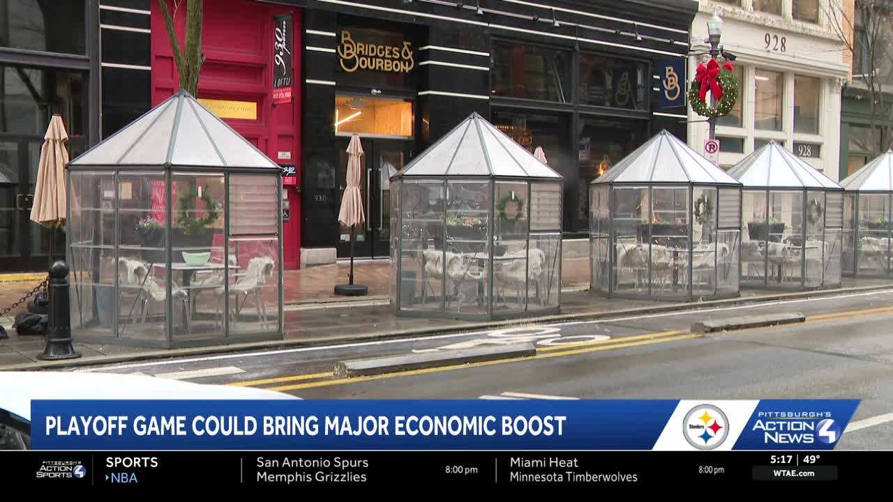 Small business owners anxious to cash in on Steelers home playoff game