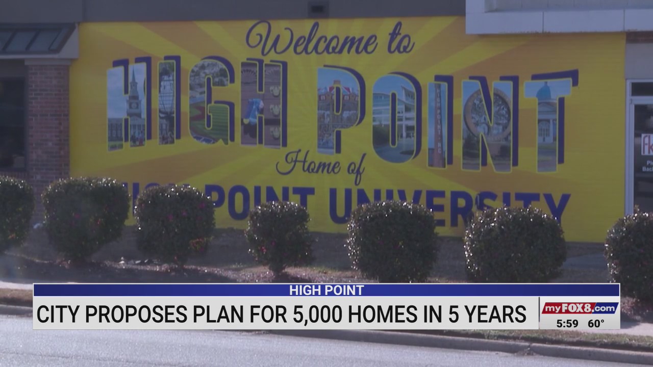 High Point proposes plan to bring 5,000 homes to city in 5 years