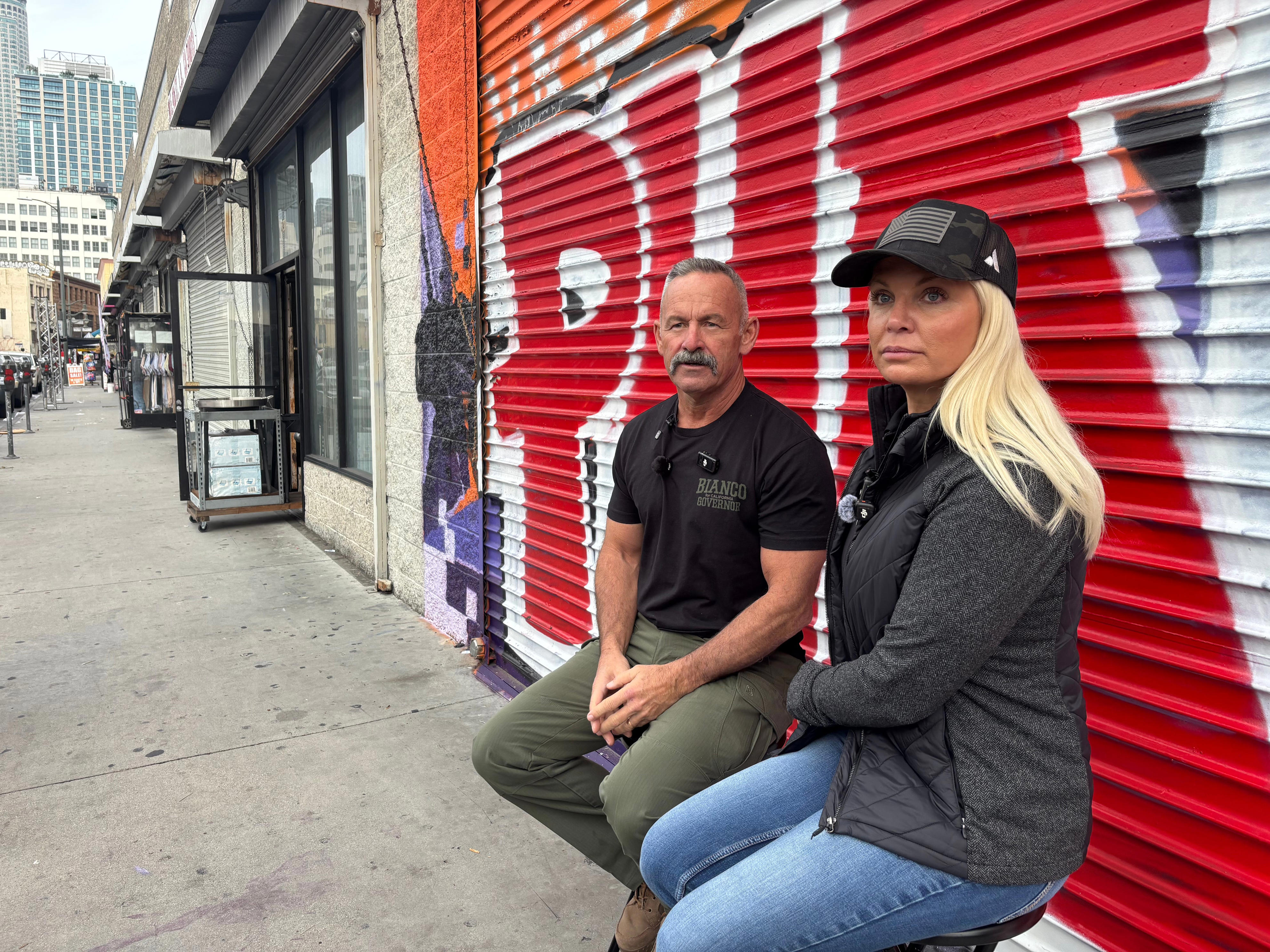 Amid Skid Row visit, Riverside Sheriff Chad Bianco talks solutions
