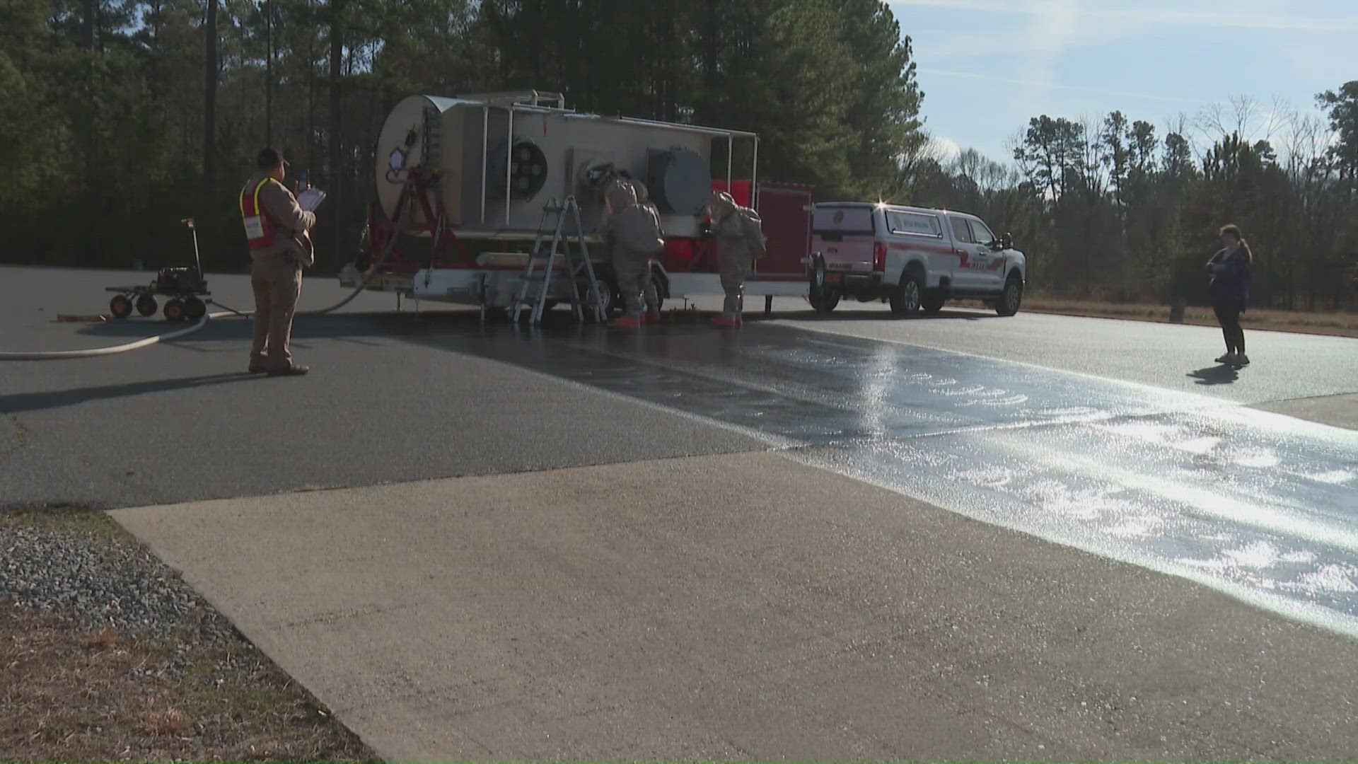 Randolph County Emergency Services conducts live training