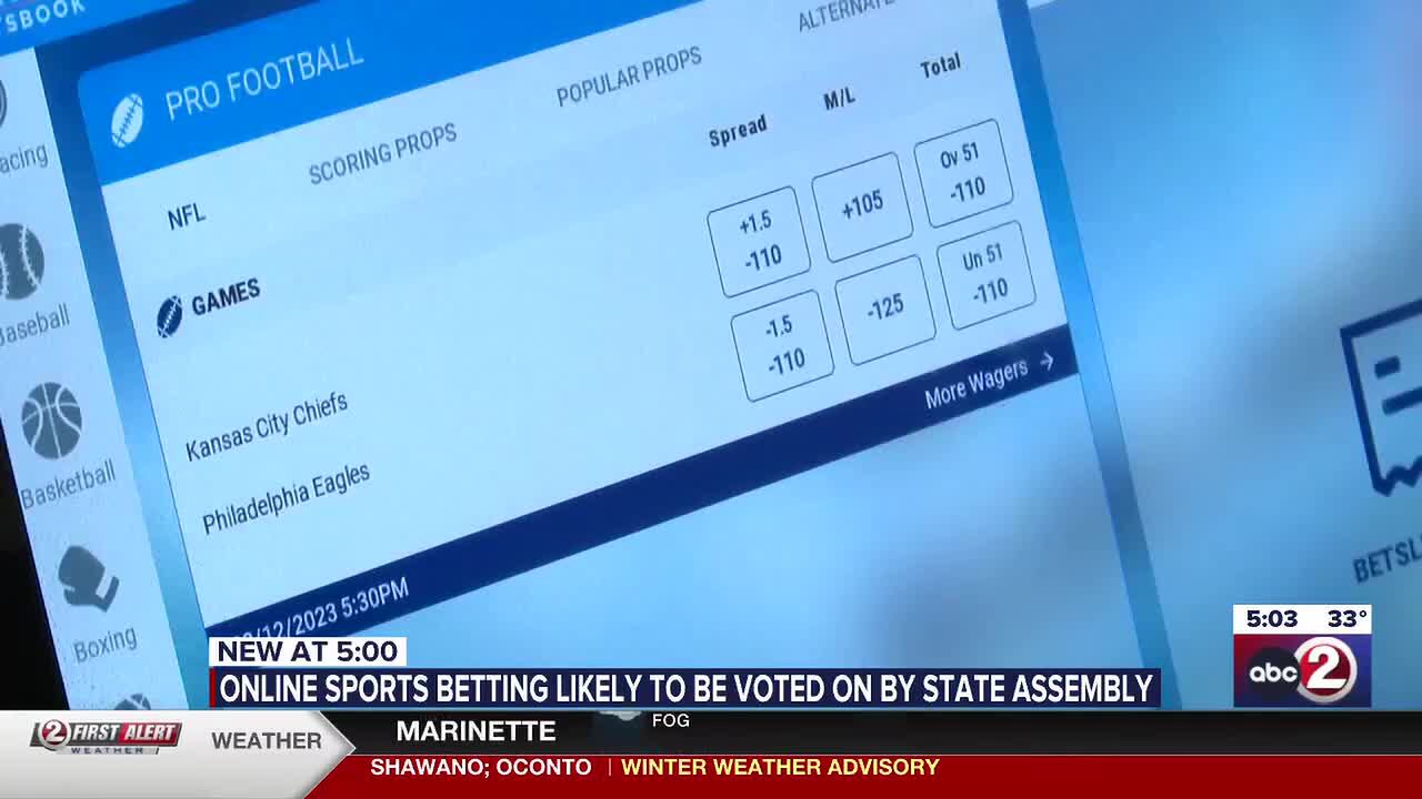 Online sports betting likely to be voted on by state assembly