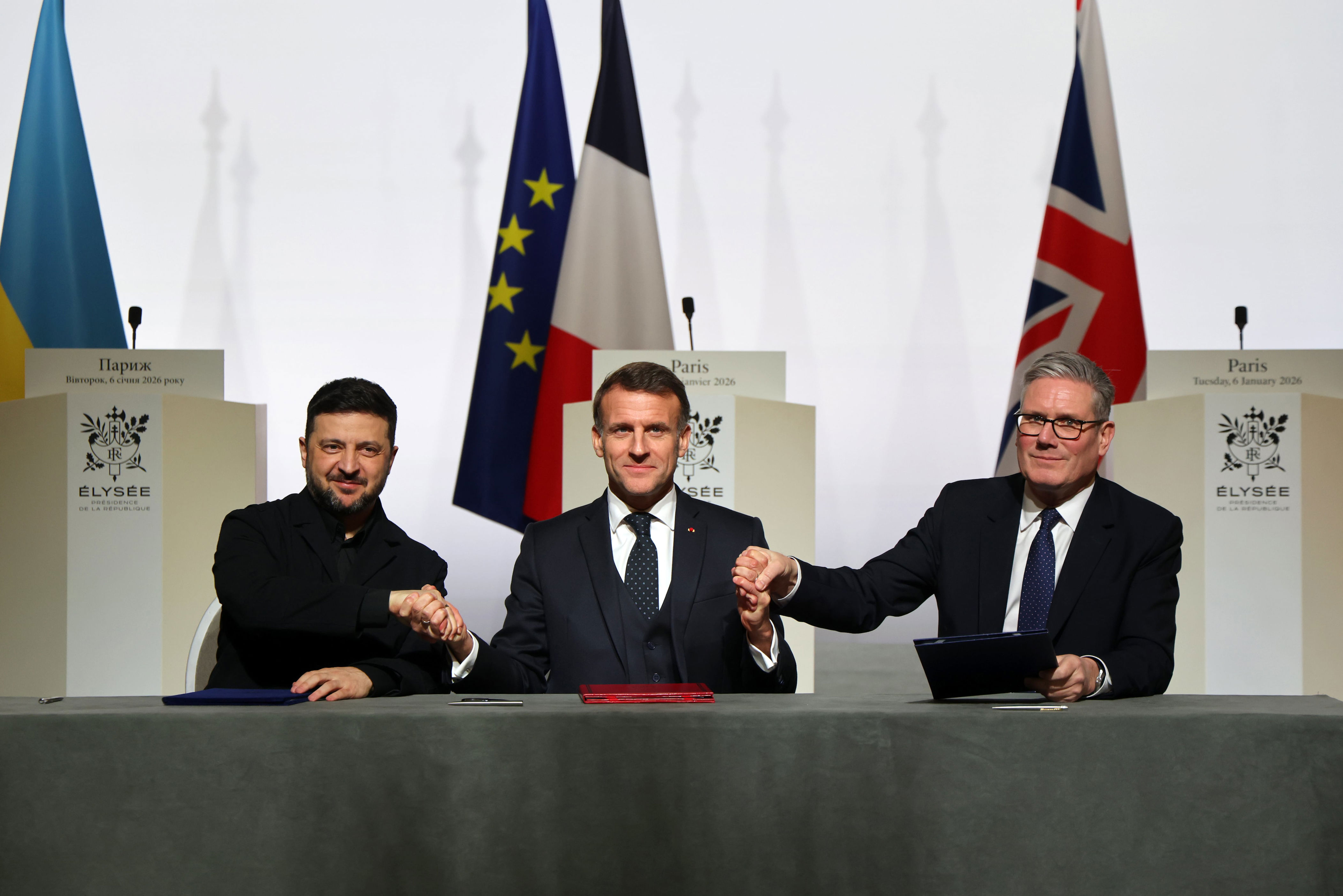 France, UK lead EU force in Ukraine; US role reduced