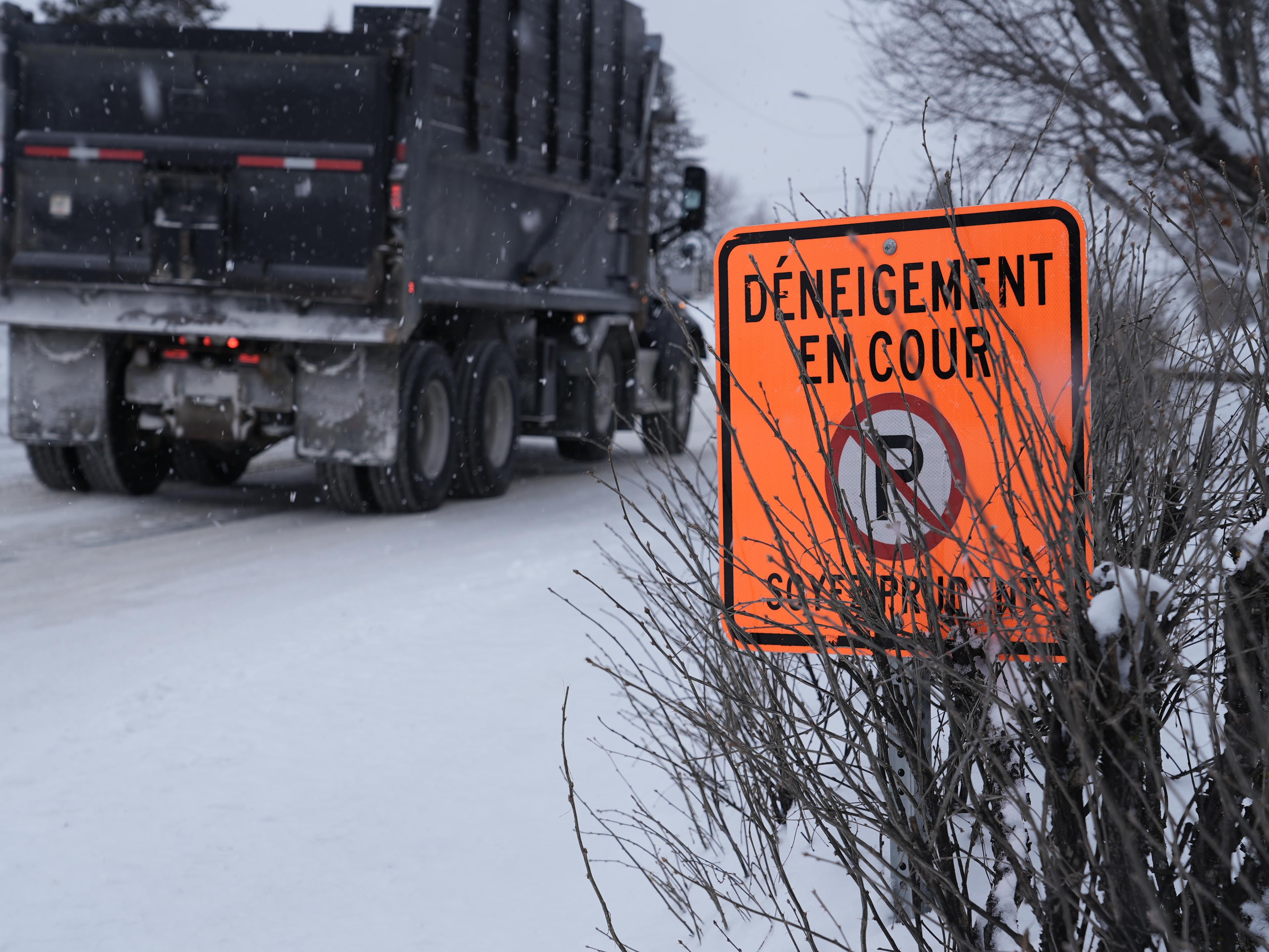 Près de 75 centimètres de neige à ramasser en deux semaines à La Sarre