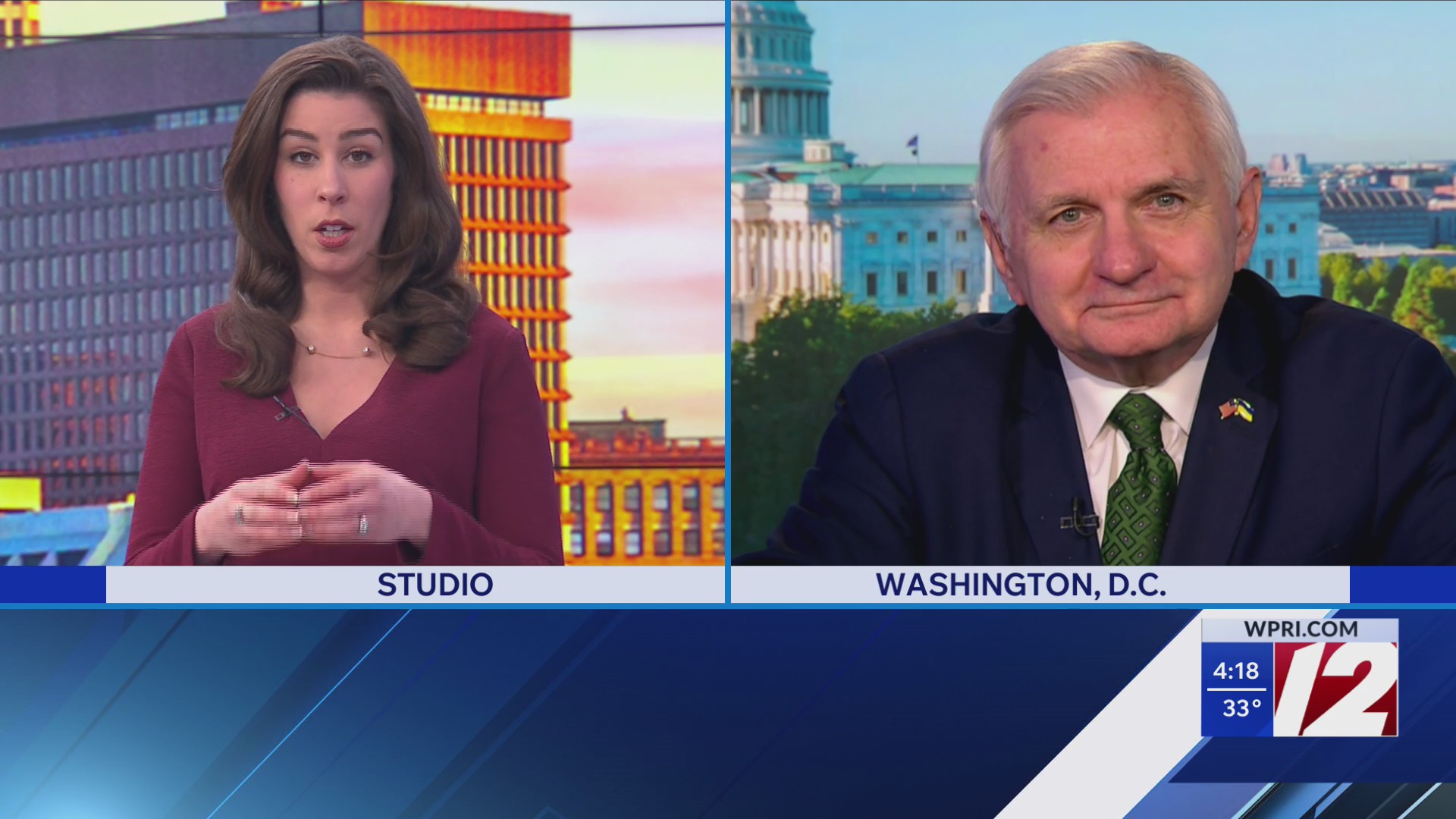 Community focus: RI Senator Jack Reed discusses Venezuela military ...