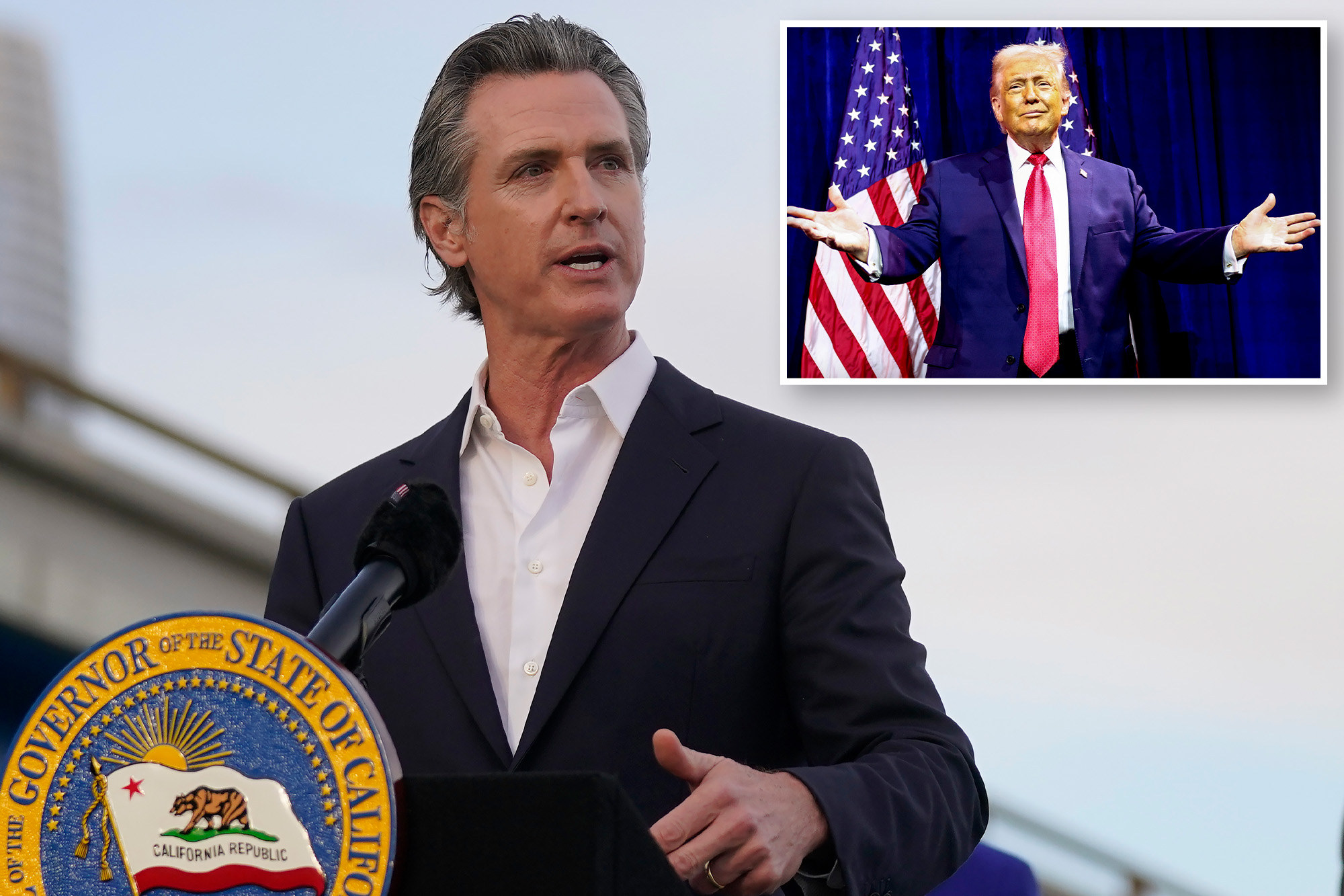 Gavin Newsom taunts Trump with 'little fingers' post, mocks influencer ...