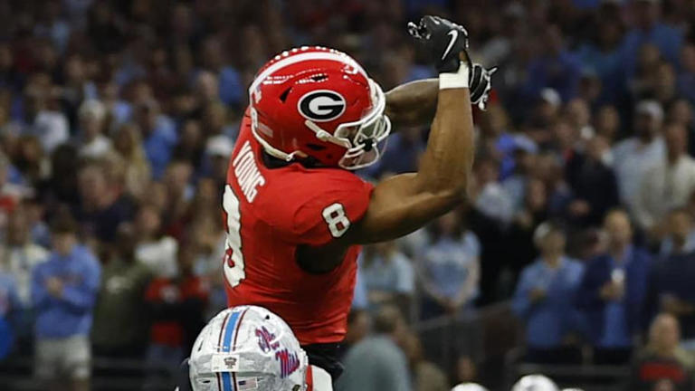 Georgia Bulldogs wide receiver Colbie Young announces 2026 NFL draft ...