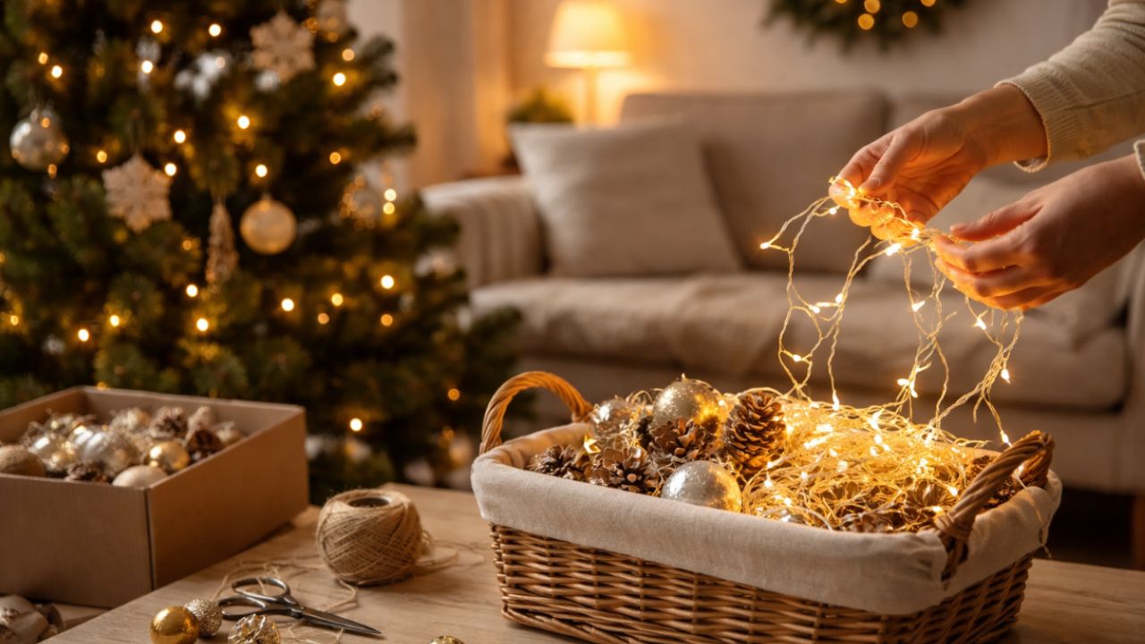 What is the right time to take down the Christmas lights?