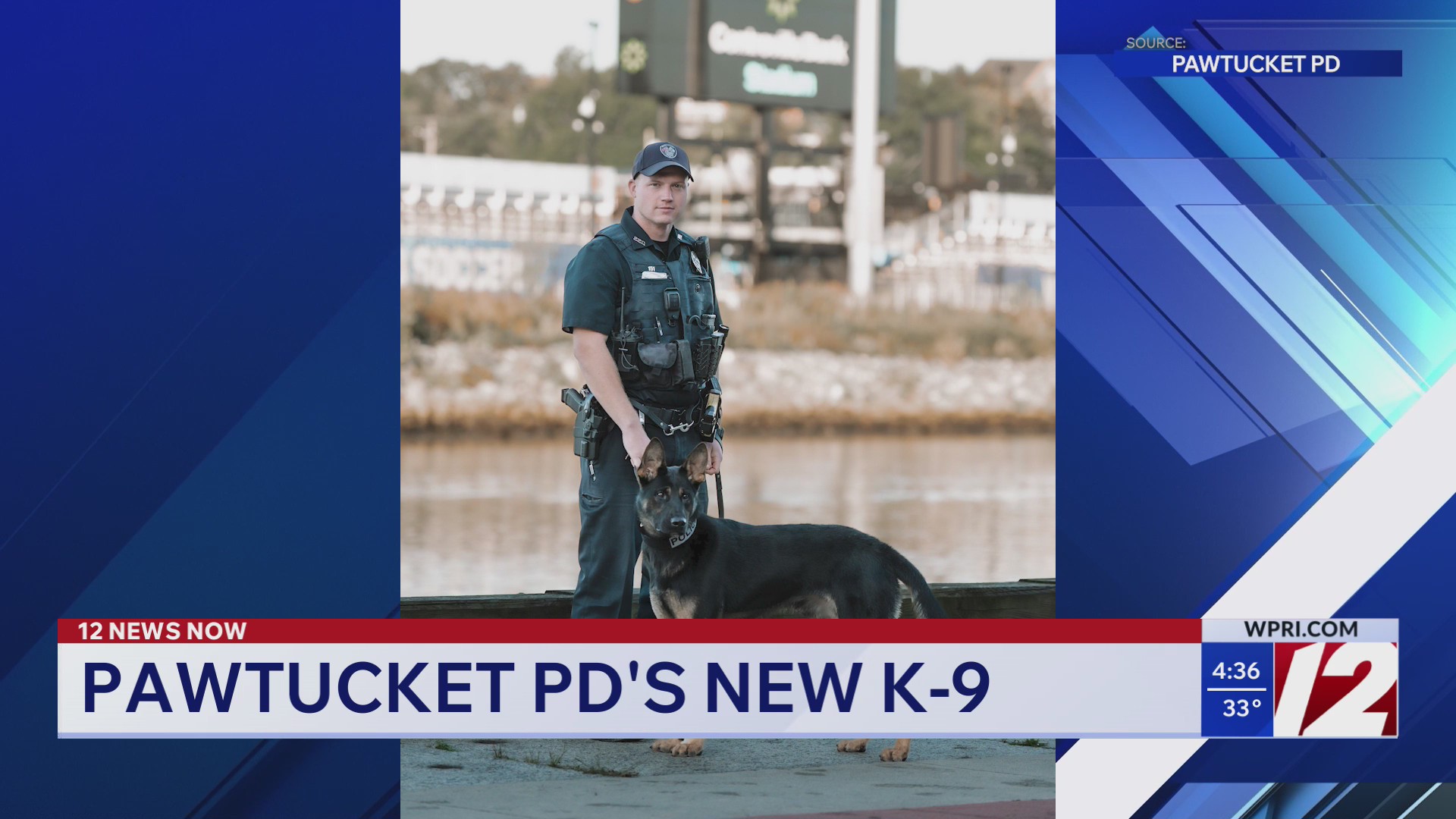 Meet Bruce, Pawtucket’s new police K-9