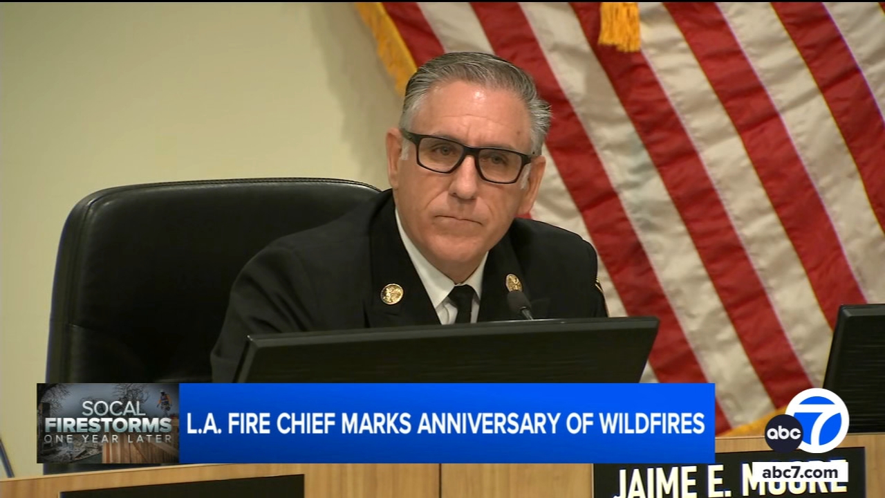 LAFD Chief Moore touts use of drone technology ahead of anniversary of ...