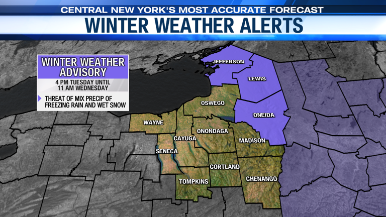 Rain to snow Wednesday morning