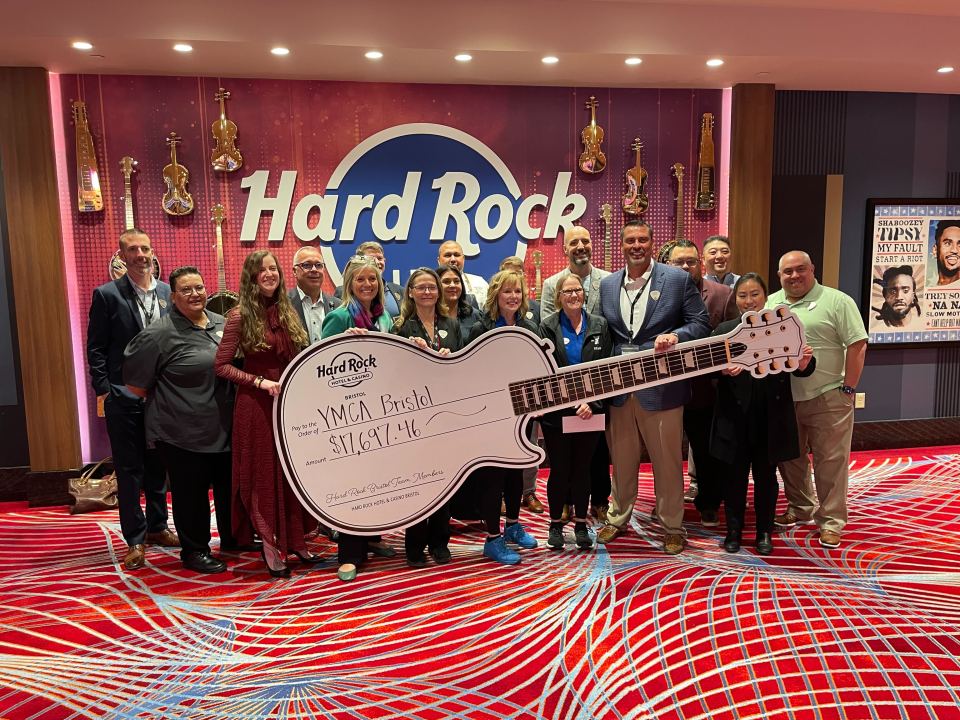 Hard Rock Hotel & Casino Bristol donates to 3 area organizations