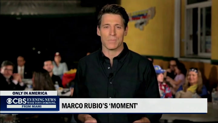 MAGA-coded CBS anchor fawns over 'ultimate Florida man' Rubio
