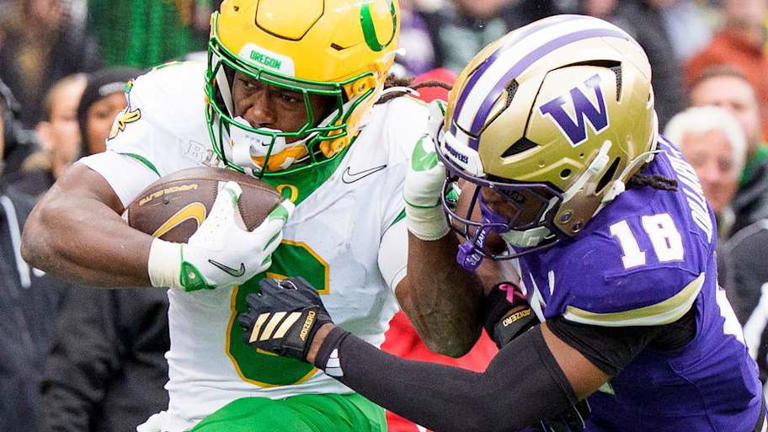 What Oregon running back Noah Whittington said before facing Indiana
