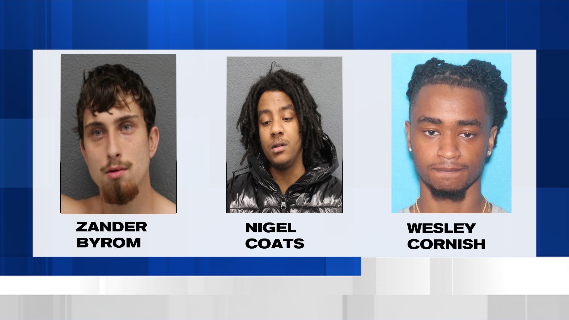 Three arrested on drug charges