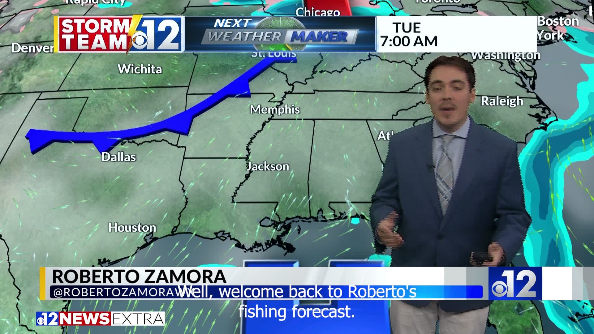 12 News Extra: Roberto's fishing forecast (1-6-26 through 1-9-26)
