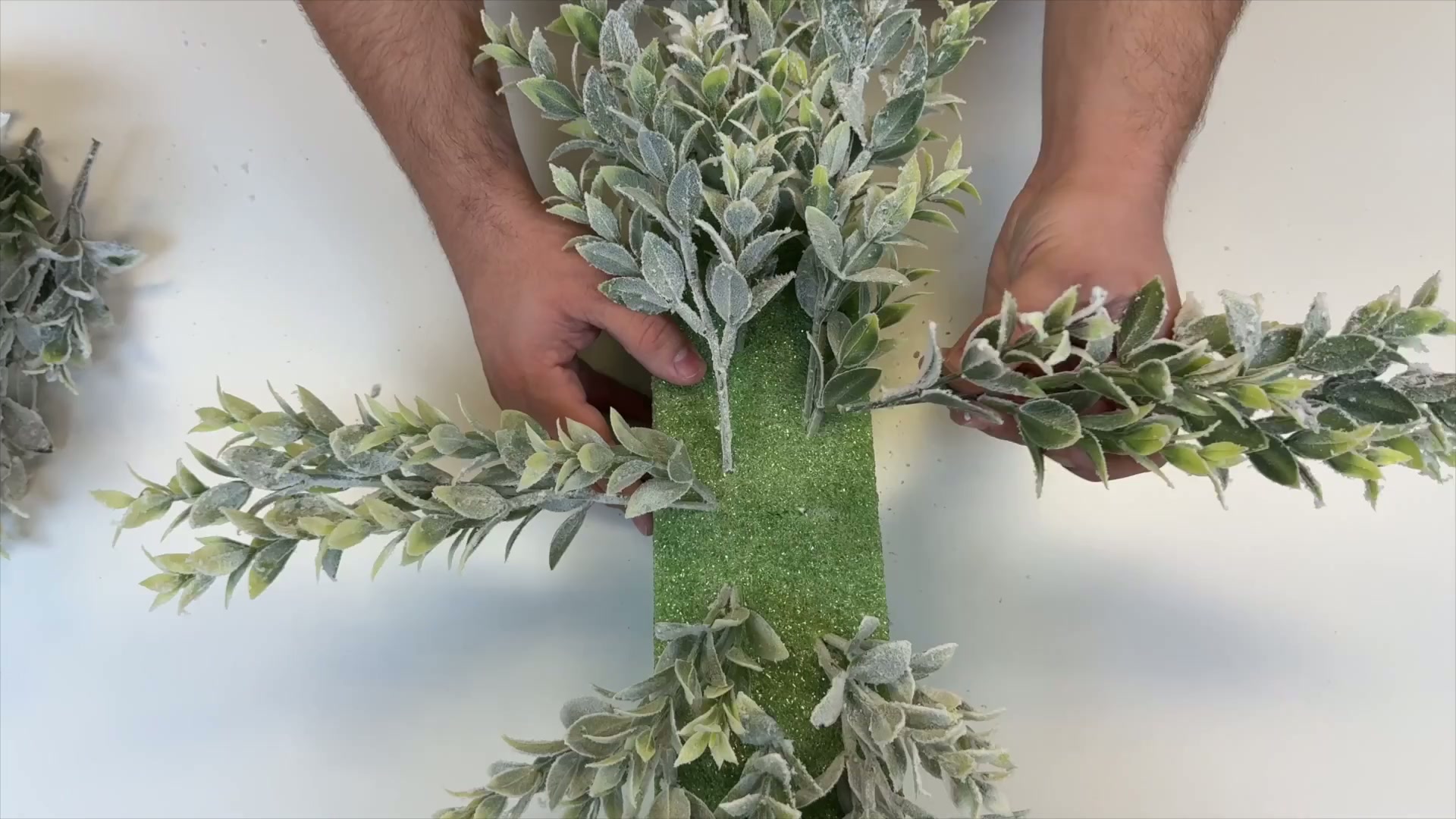 Grab a Dollar Store foam block for your front door