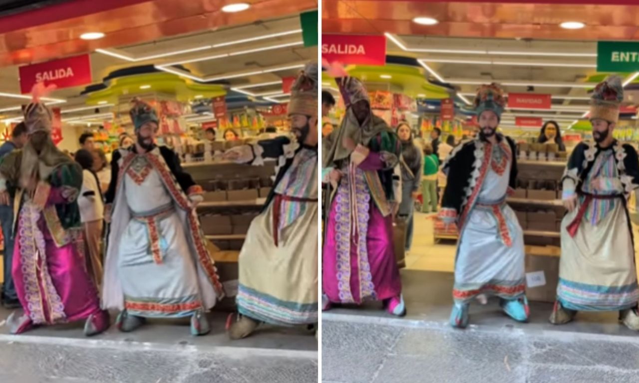 ¿México o IA?: captan a los tres Reyes Magos bailando al ritmo de los ...