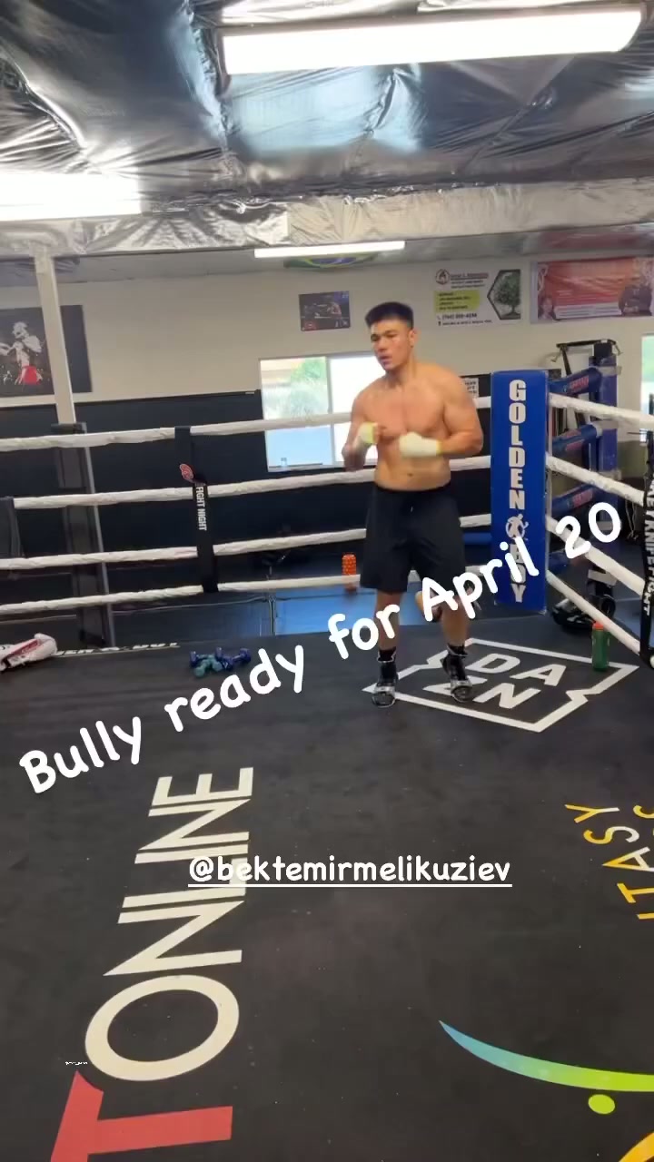 Bektemir Melikuziev the bully ready for his fight on Haney vs Garcia