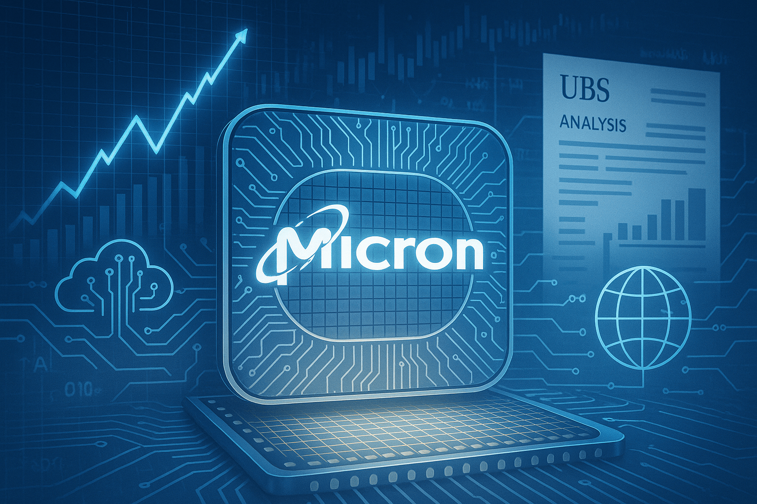 Micron stock soars over 8% today: could AI turn MU into next big chip ...