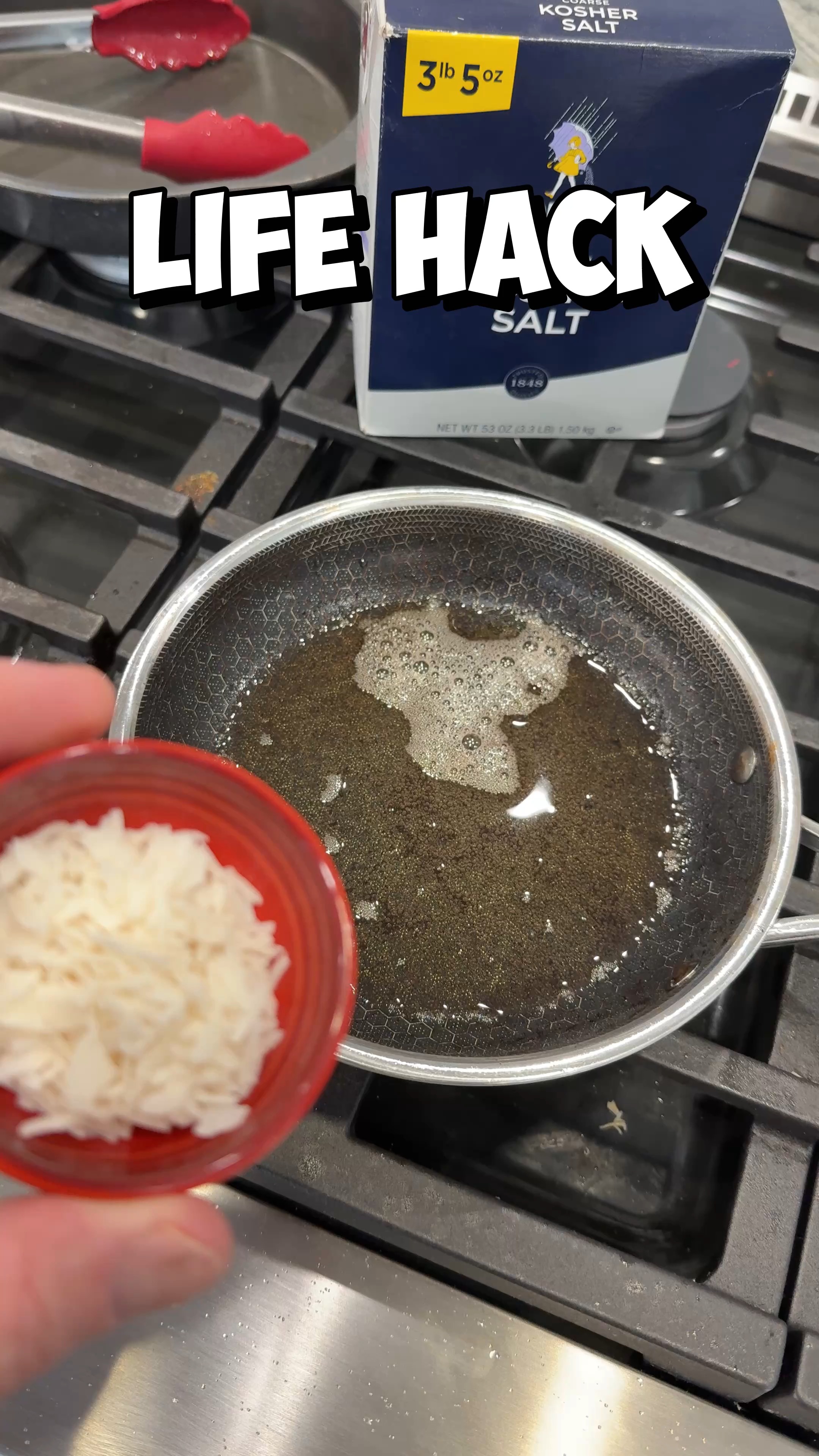 Oil clean-up life hack