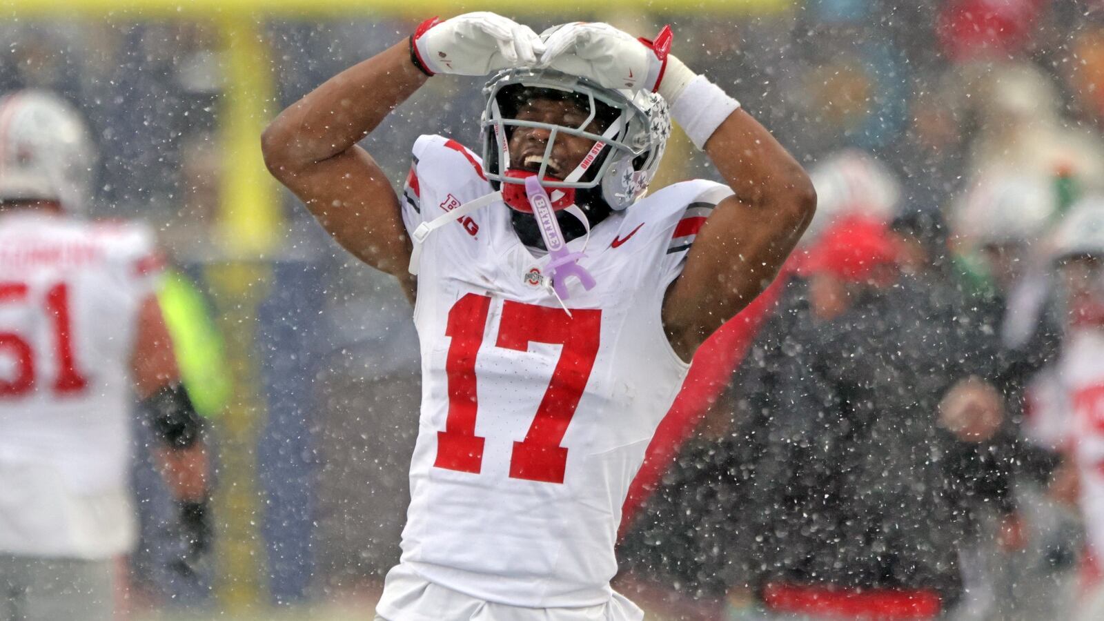 Ohio State wide receiver Carnell Tate declares for 2026 NFL Draft