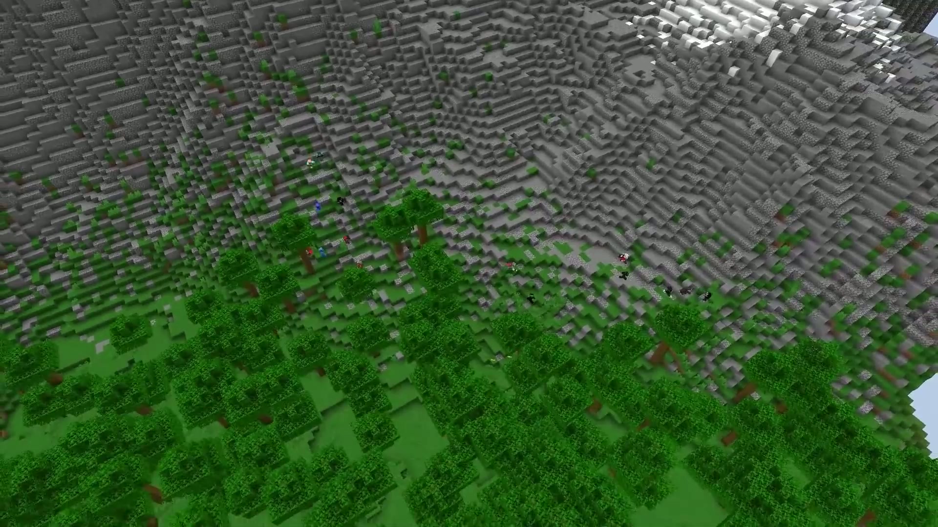 Winning a 100 player Minecraft civilization