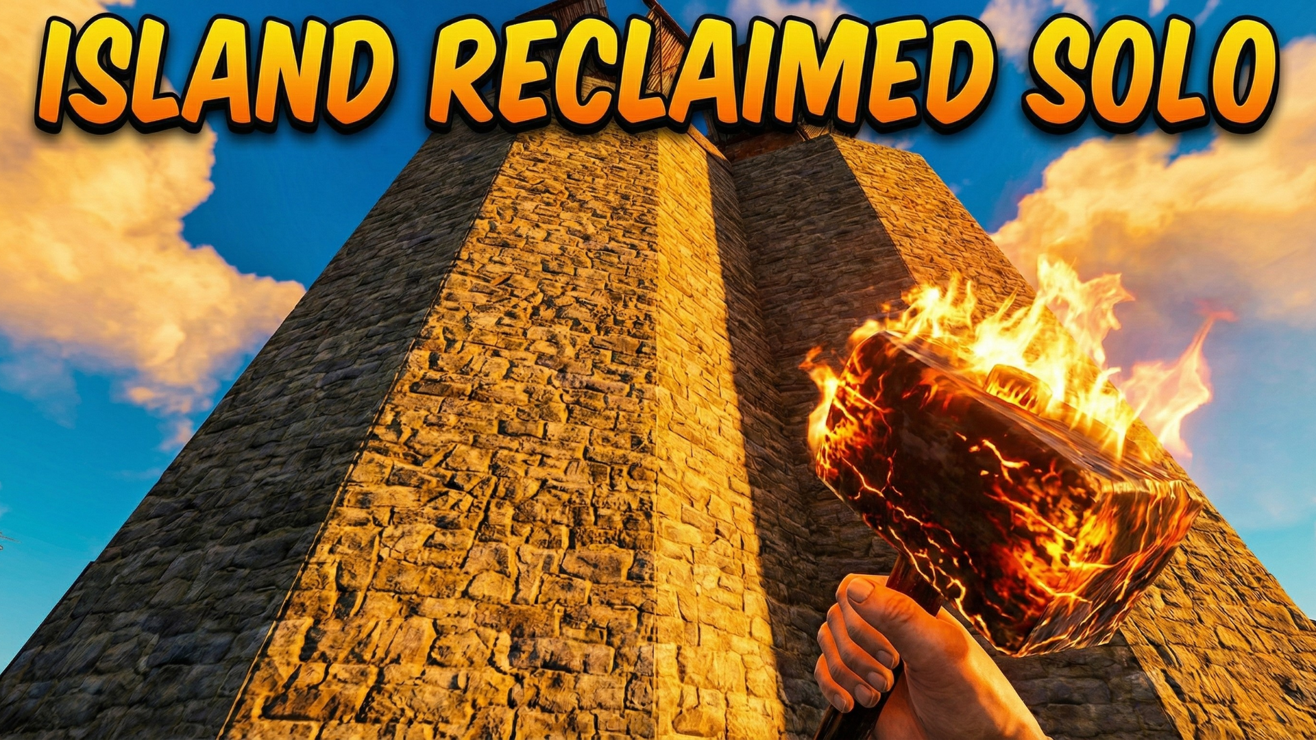 Taking back an island owned by a huge clan | Solo raiding