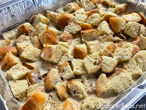 Hawaiian roll bread pudding recipe