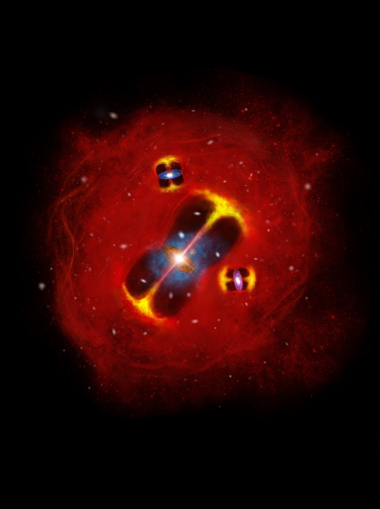 Why the discovery of hot gas between galaxies is exciting Canadian ...
