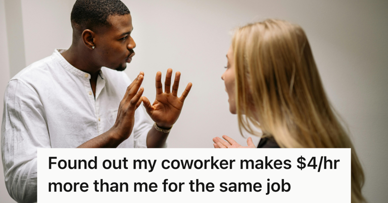 Longtime employee discovered a new hire made $4 more per hour, so he ...