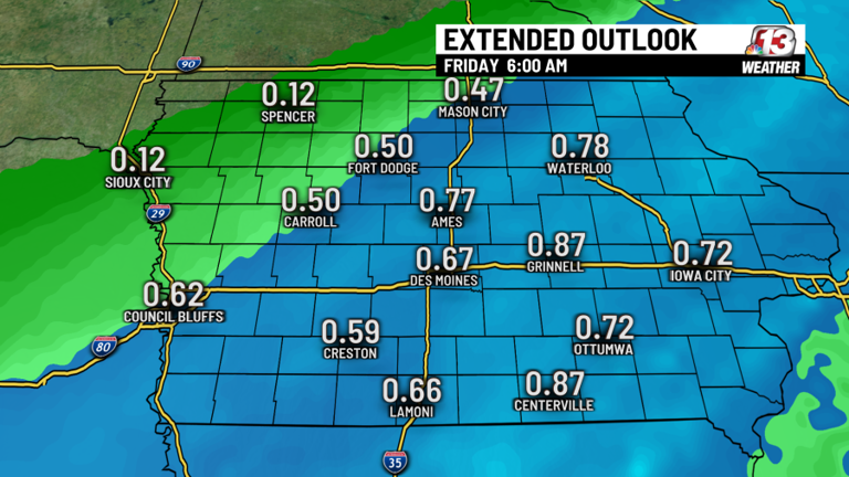 Warmer Wednesday, then rain and snow