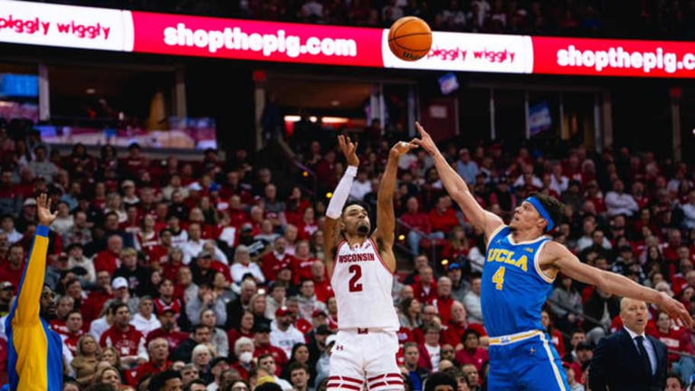 Wisconsin Badgers hang on after hot start to knock off UCLA, 80-72