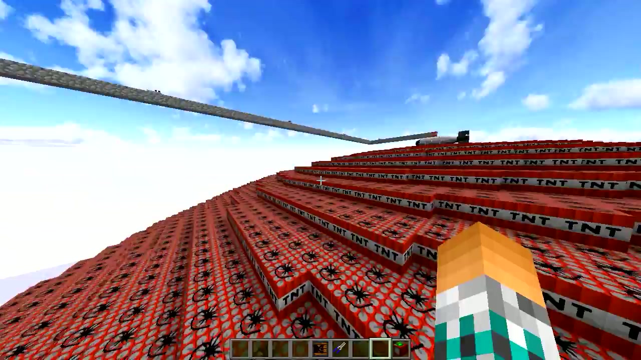 Minecraft: EXPLODINDO 1 MILHÃO DE TNT'S ( Minecraft Explosão Nuclear)