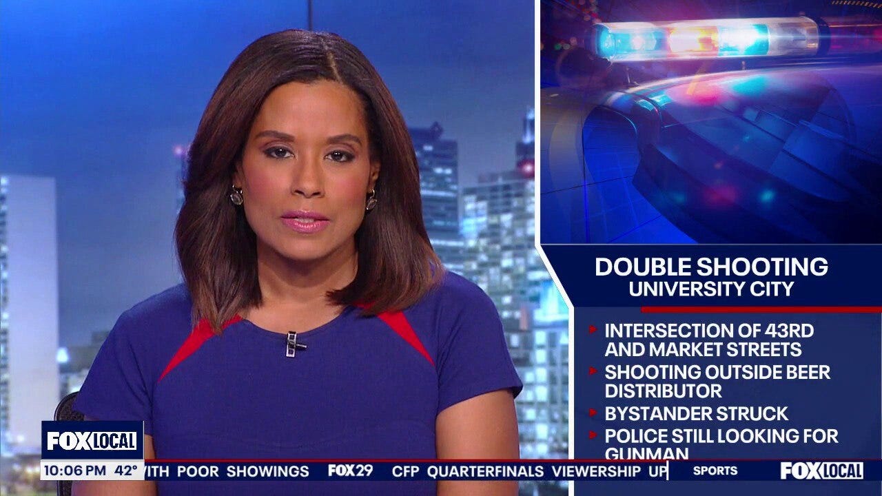 Woman hit by stray bullet after argument leads to shooting in West Philly