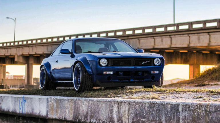 This classic Nissan has a Plymouth muscle car face and 520 reasons to click