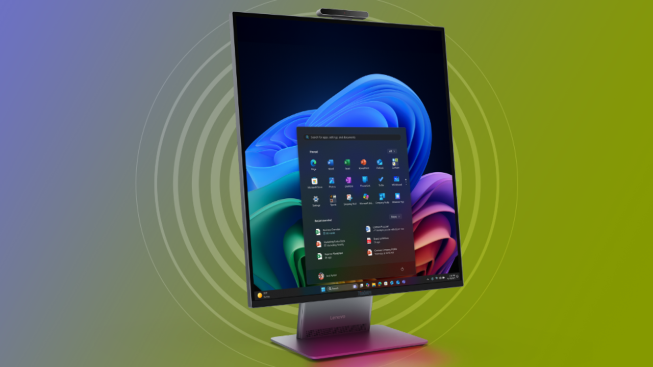 Lenovo goes off-script at CES 2026 with a square-screen all-in-one PC
