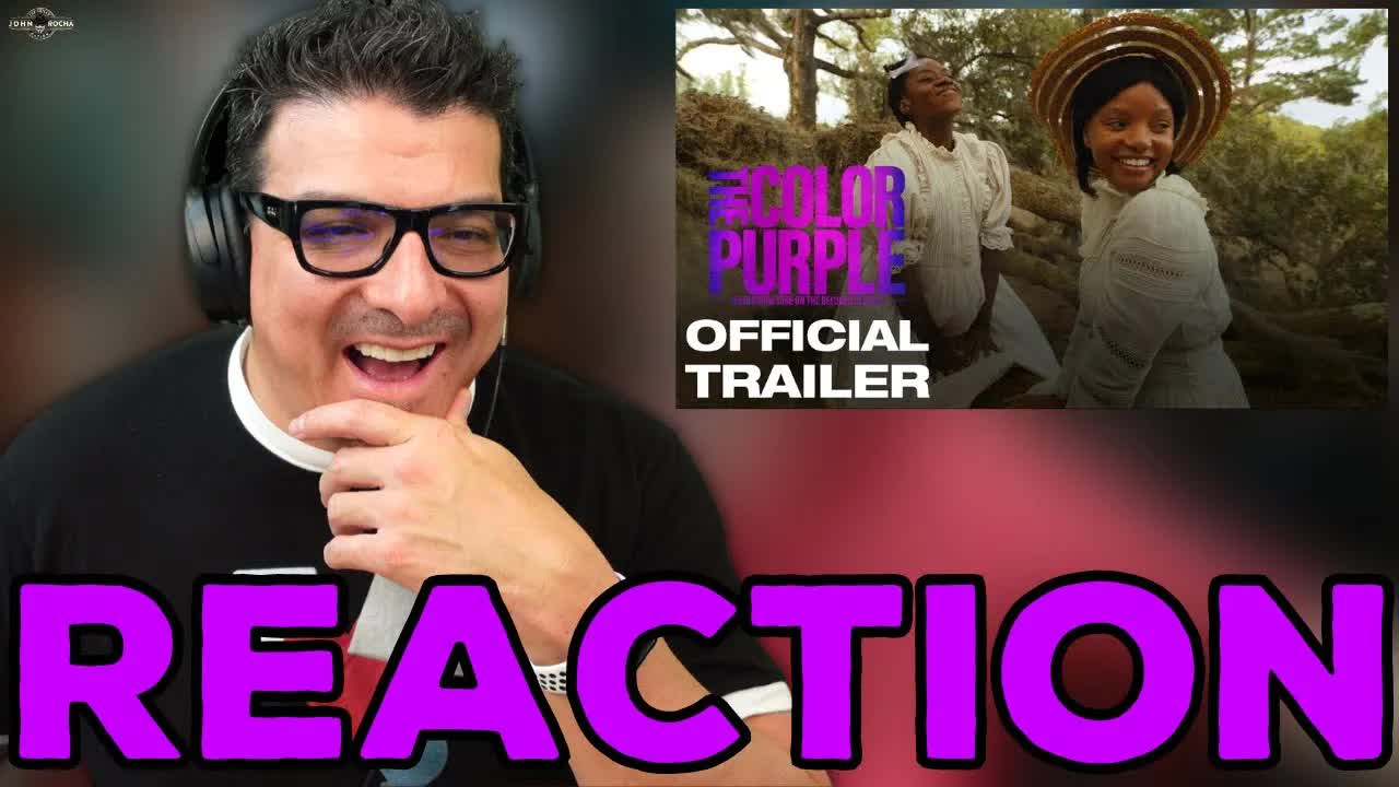 The Color Purple (2023) trailer reaction | Oprah Winfrey | Steven Spielberg