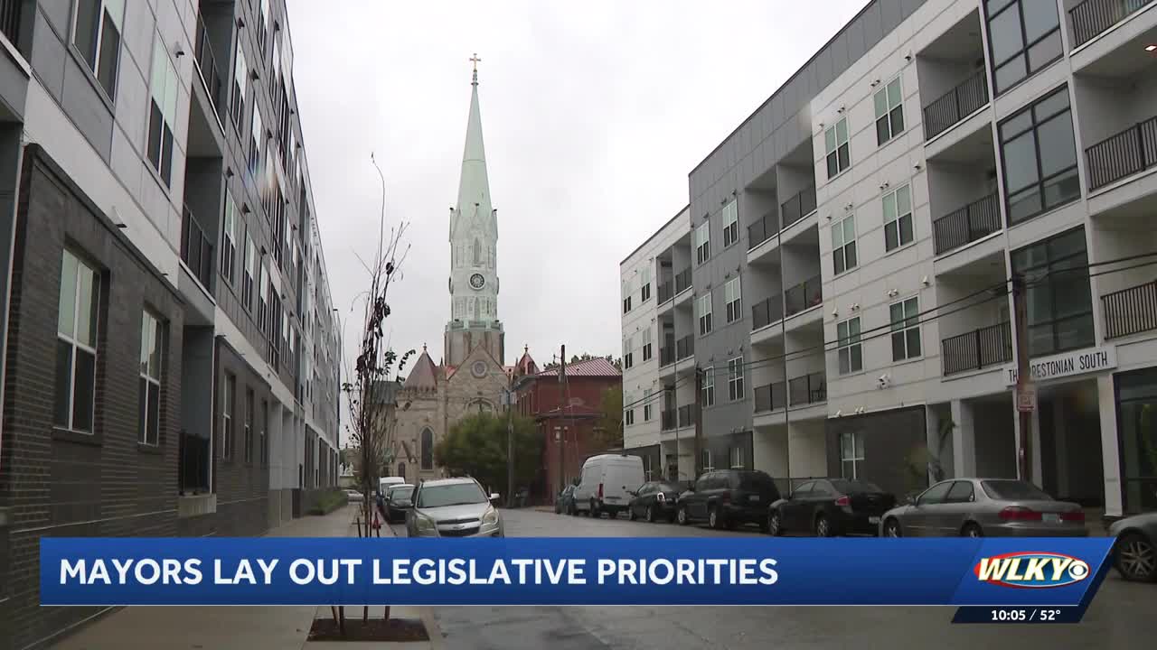 Local mayors outline priorities as Kentucky lawmakers return to Frankfort