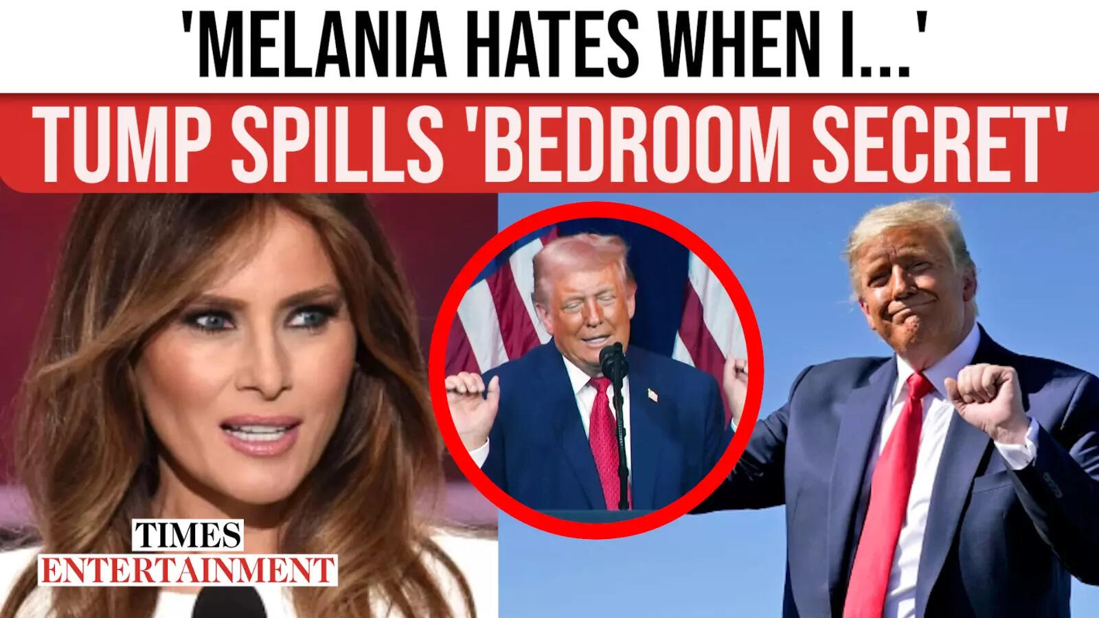 Trump mimics FLOTUS after Melania roasts his 'unpresidential dance'