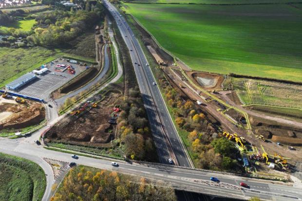 Countdown to completion on A34 junction work