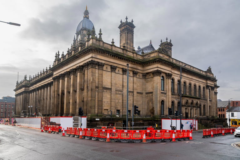New pictures show work underway to transform Leeds city centre street ...