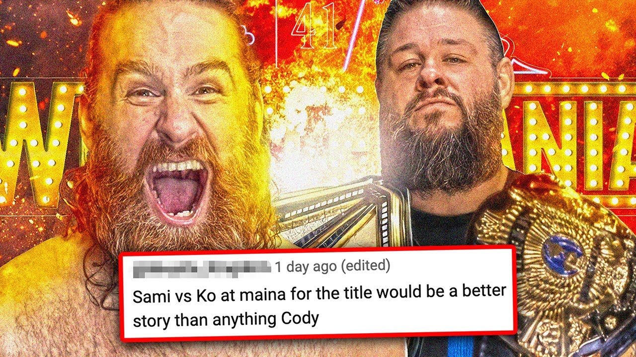 Should Kevin Owens vs Sami Zayn main event WrestleMania (2 of 4)