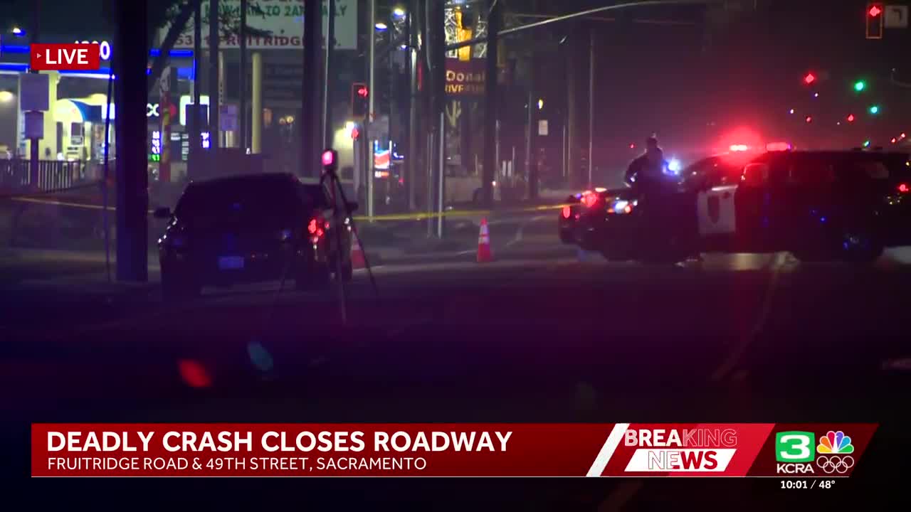 Pedestrian killed after hit by a vehicle in south Sacramento