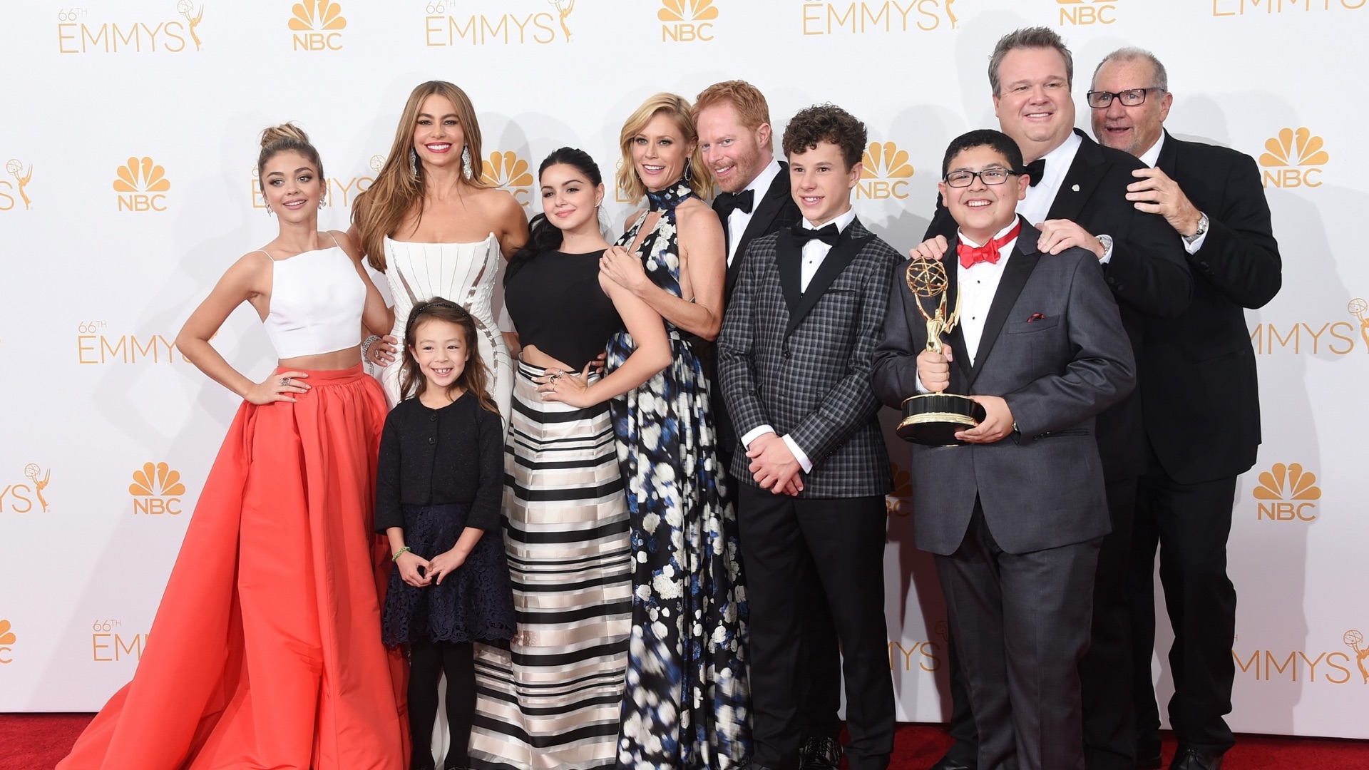 La estrella de 'Modern Family' luce irreconocible en una mini reunión ...