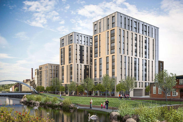 Wicker Island: New flats to form part of new Sheffield neighbourhood