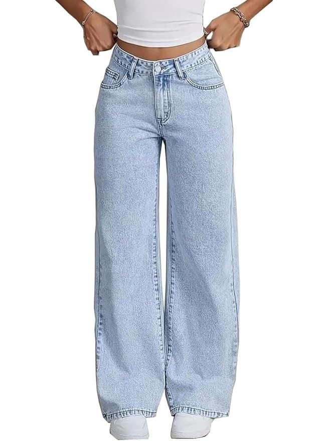 4 relaxed, high-rise & baggy jeans for women