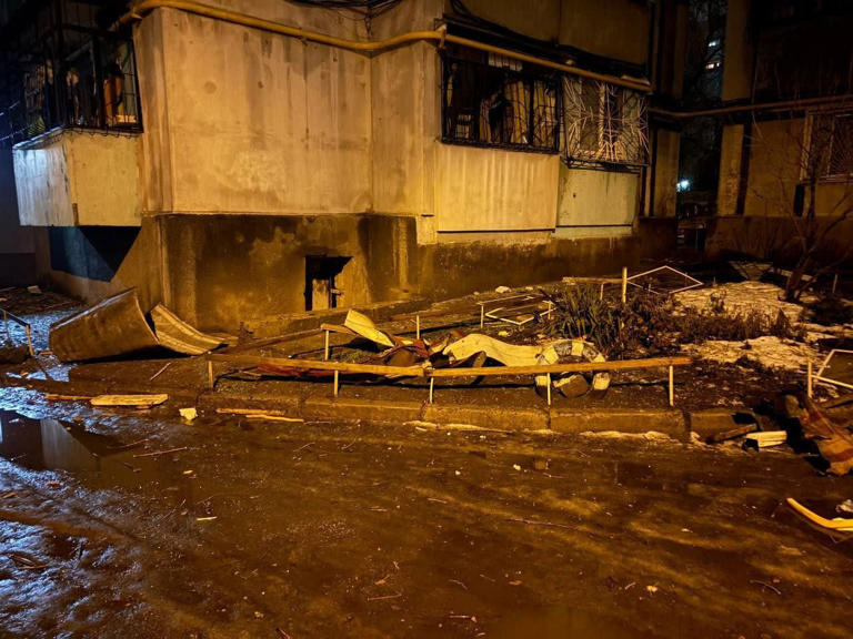 Burnt cars and damaged buildings: authorities shows aftermath of ...